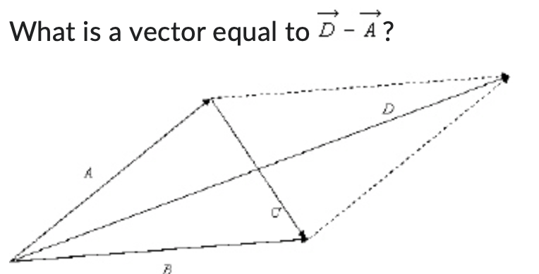 Solved What is a vector equal to D−A ?If ∣AB∣=5,∣FE∣= ?Name | Chegg.com