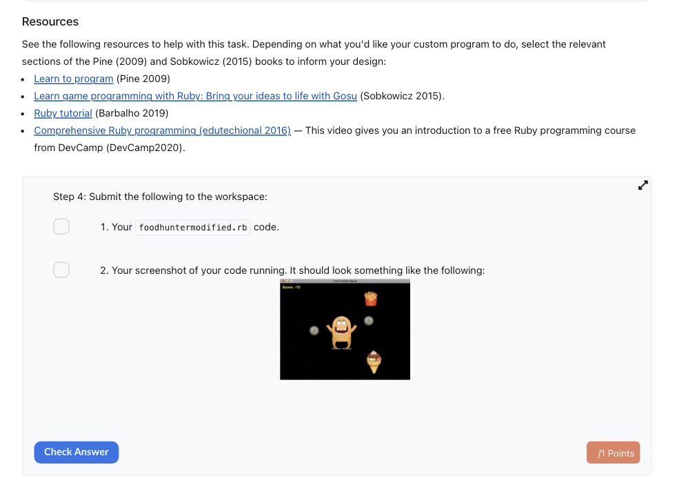 Solved In this task, you are provided with the Ruby source | Chegg.com