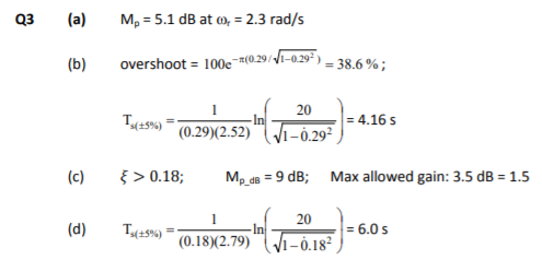 Solved 3. Open-loop frequency response data for a position | Chegg.com