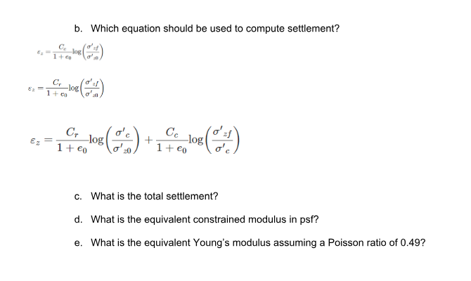 Solved 2. For problem 1, if the maximum past pressure were | Chegg.com