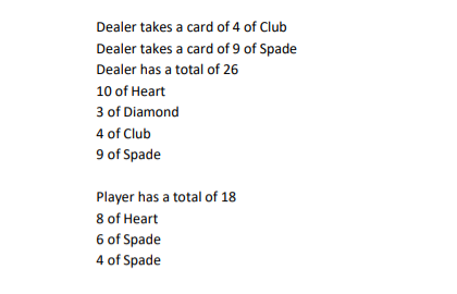 Solved C++ simple Black Jack program Make a simple blackjack | Chegg.com