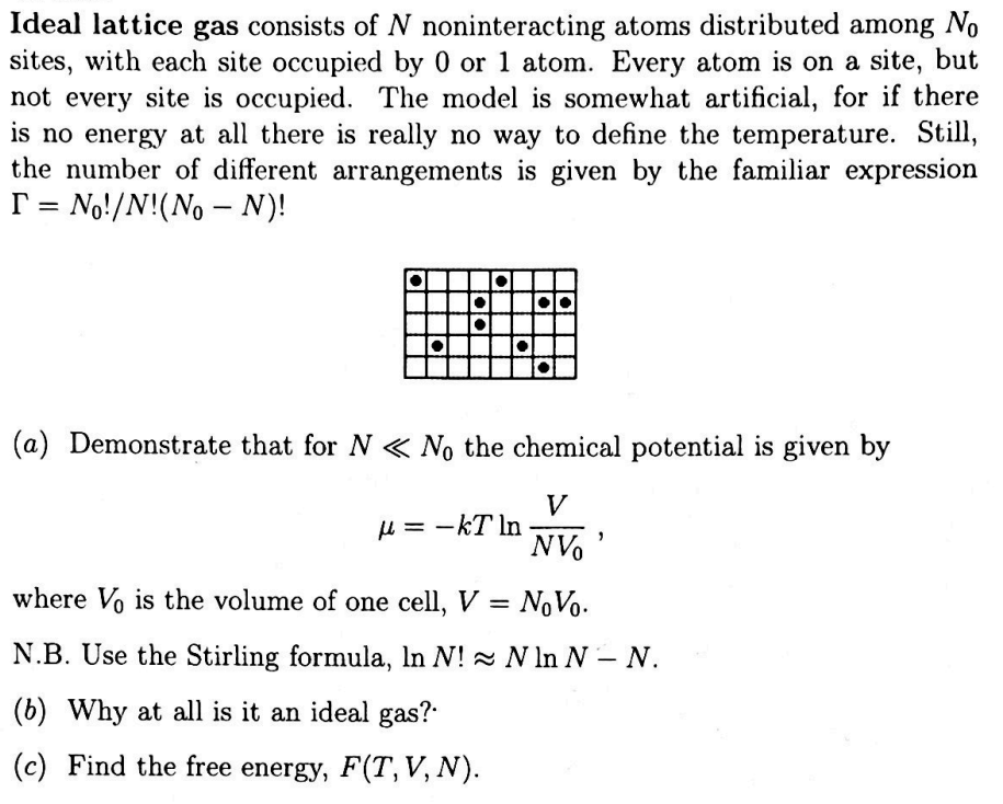 Solved Consider The Grand Canonical Esemble Formulas