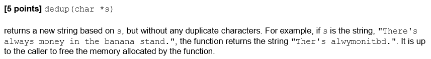 Solved WRITE IN A C PROGRAM YOU MAY NOT USE STRING.H | Chegg.com