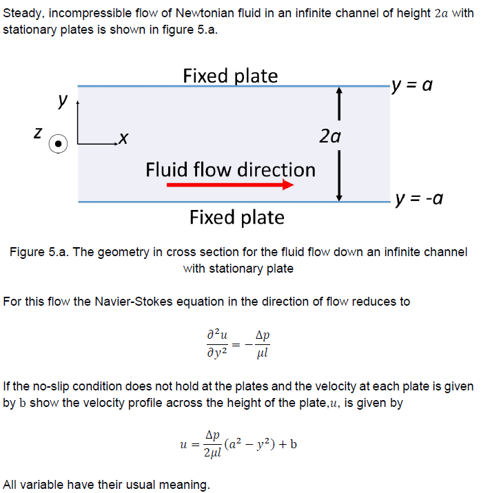 Solved Steady, incompressible flow of Newtonian fluid in an | Chegg.com