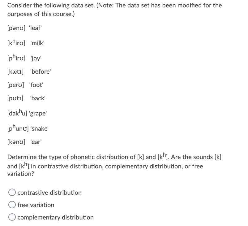 Solved Consider the following data set. (Note: The data set | Chegg.com