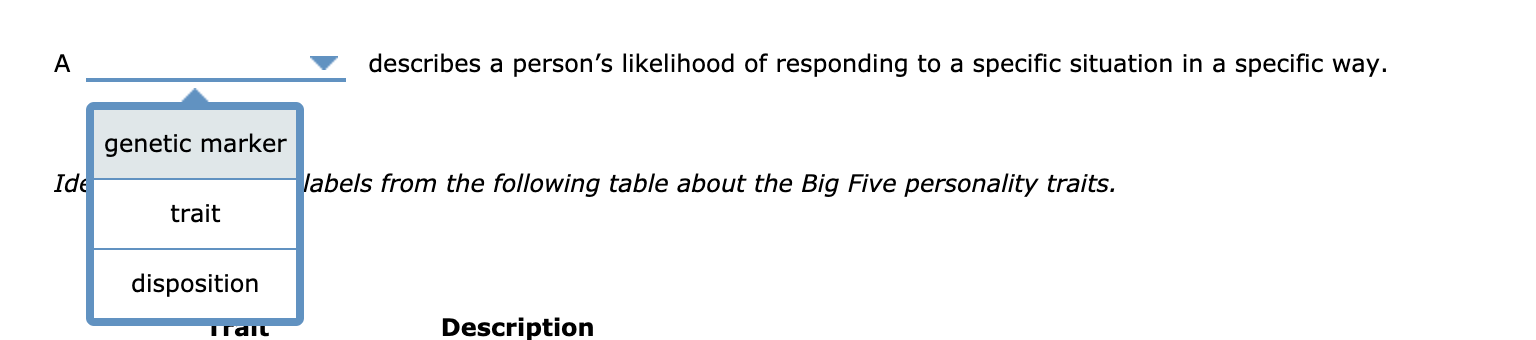 Solved Which of the following is a good example of a strong | Chegg.com