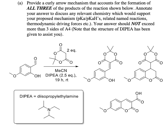 Solved Provide a curly arrow mechanism that accounts for the | Chegg.com