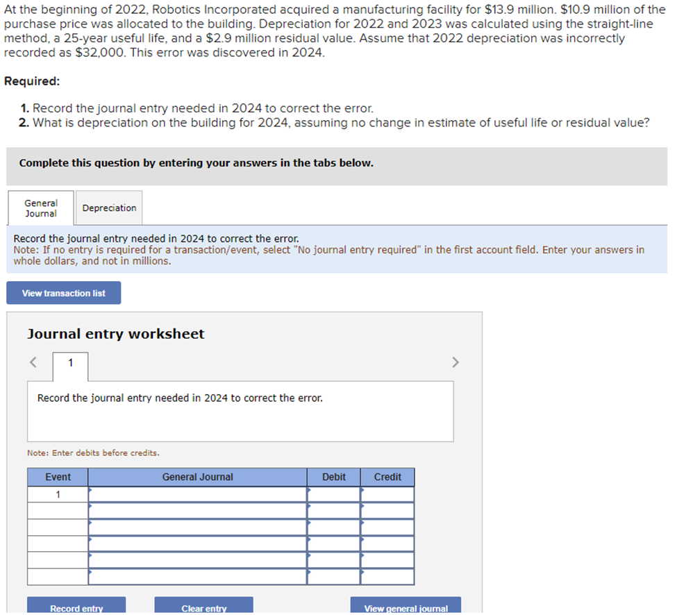 Solved At the beginning of 2022 , Robotics Incorporated | Chegg.com