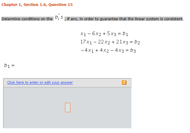 Solved Chapter 1, Section 1.6, Question 15 Determine | Chegg.com