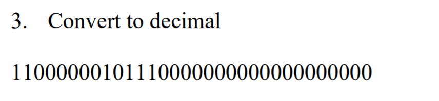Solved 3. Convert to decimal | Chegg.com