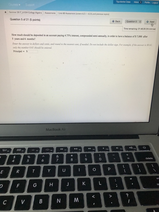 Algebra Archive | June 29, 2017 | Chegg.com