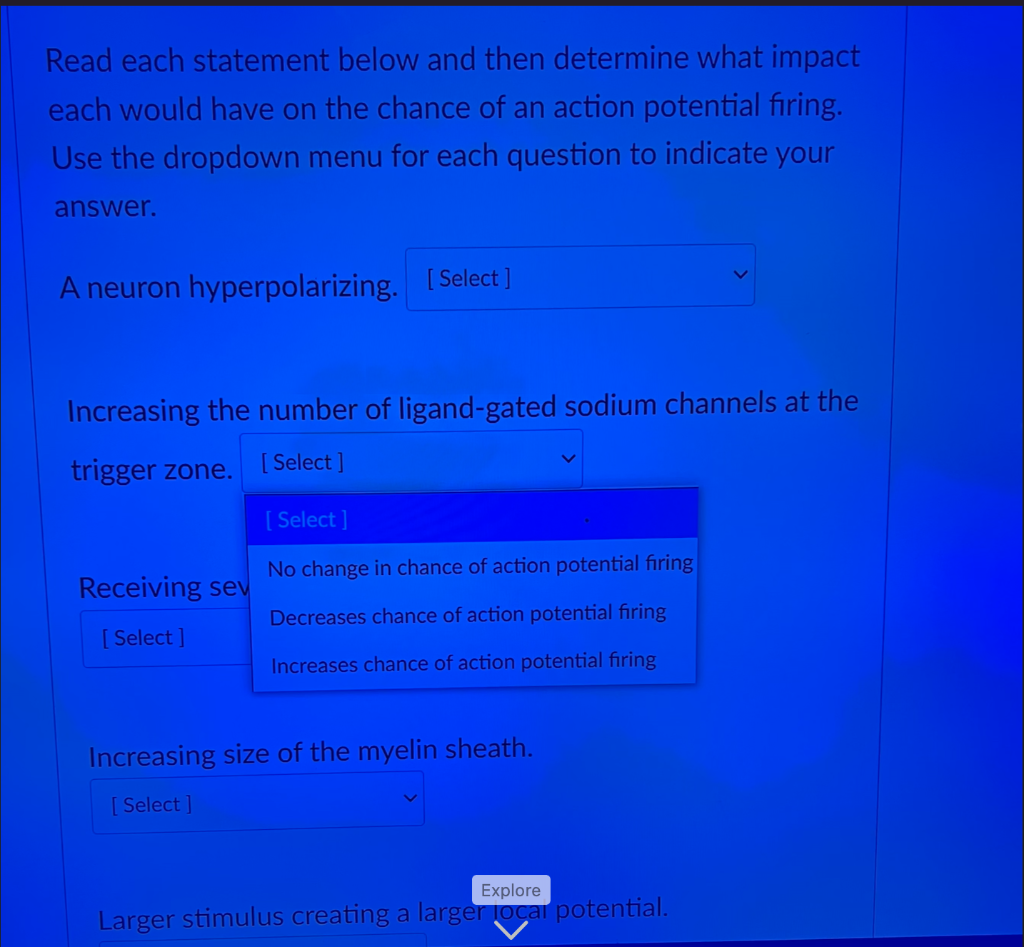 Solved Read each statement below and then determine what | Chegg.com