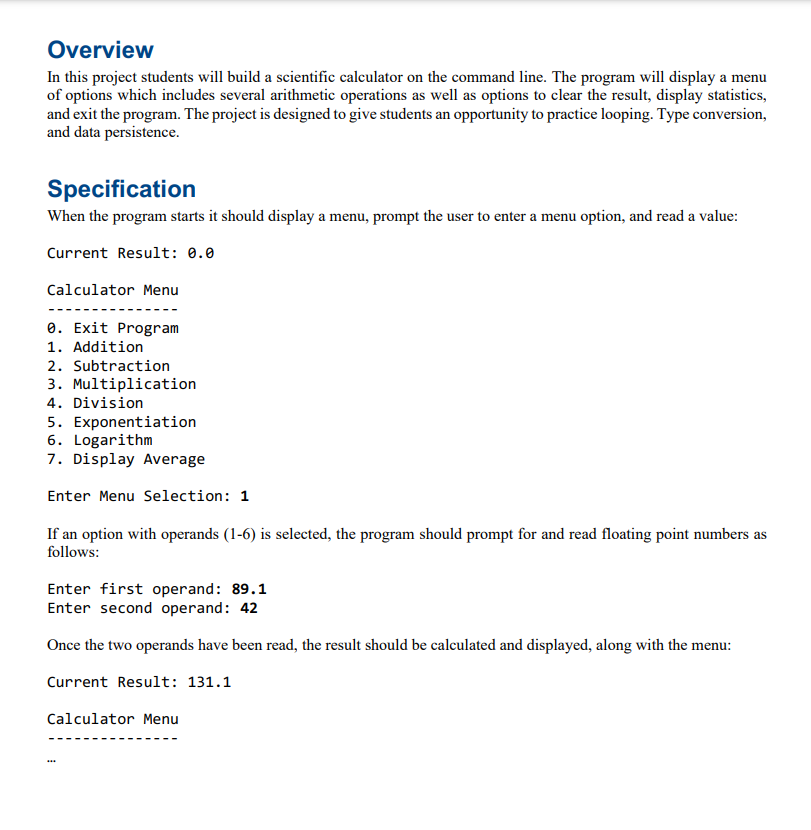 Solved How do I get the current result to print in the | Chegg.com