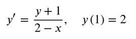 Solved Solve the ODE below for its particular solution, | Chegg.com