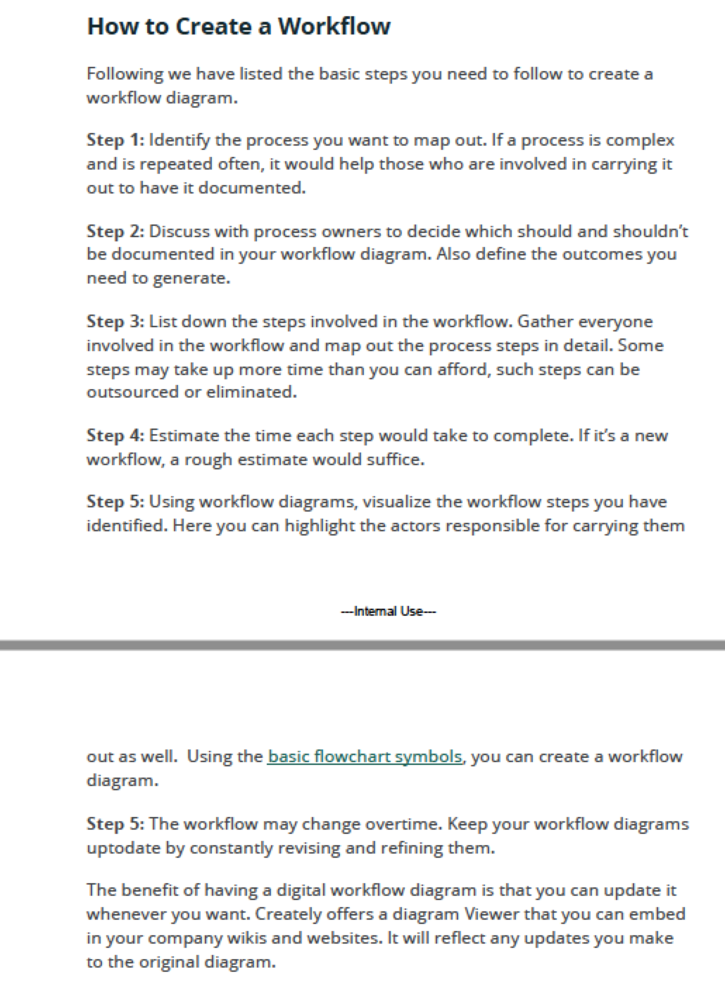 Solved How to Create a WorkflowFollowing we have listed the | Chegg.com
