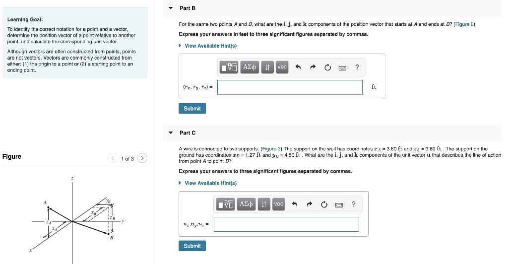 Solved Part A Learning Goal To identify the correct notation | Chegg.com