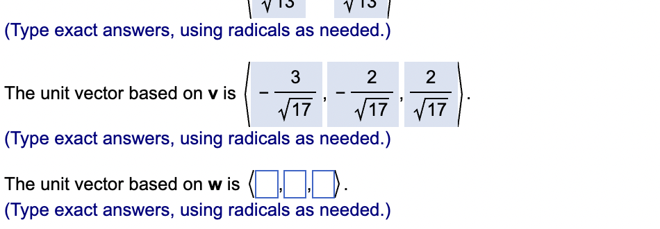 Solved Find three mutually orthogonal unit vectors in R3 | Chegg.com