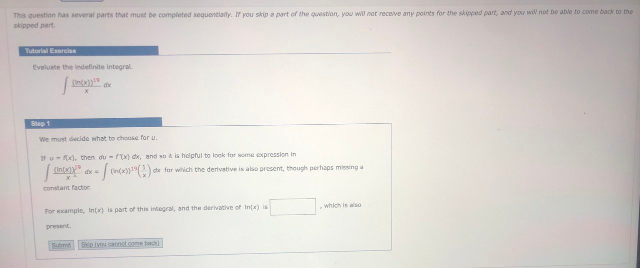 Solved This question has several parts that must be | Chegg.com