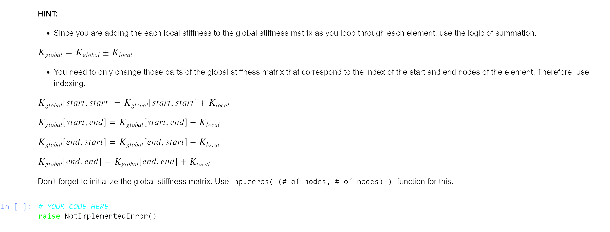 (Solved) : Finding Global Stiffness Matrix 6 Points Element Represented ... (Solved) : Finding Global Stiffness Matrix 6 Points Element Represented ...