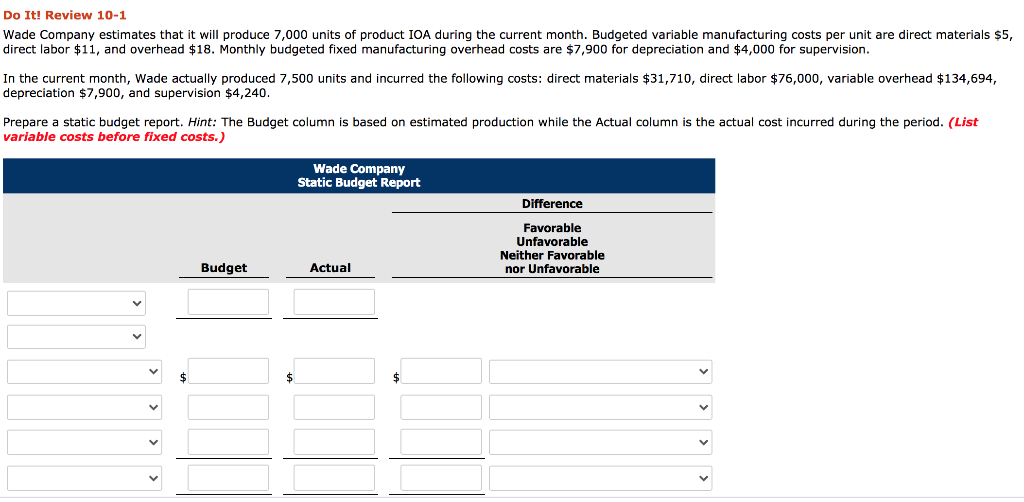 Solved Exercise 10-4 a-b (Video) Your answer is partially | Chegg.com
