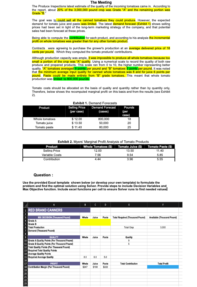 Solved The Produce Inspections latest estimate of the | Chegg.com