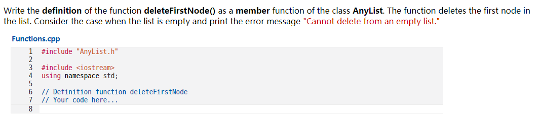 Solved Write the definition of the function | Chegg.com