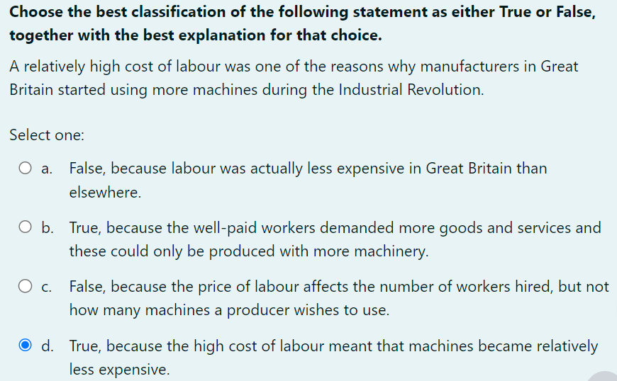 Solved Choose the best classification of the following | Chegg.com