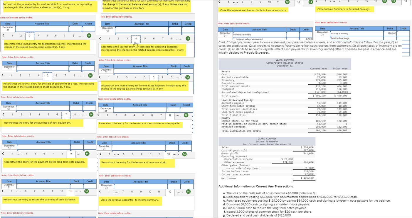 Solved Reconstruct the journal entry for cash receipts from | Chegg.com