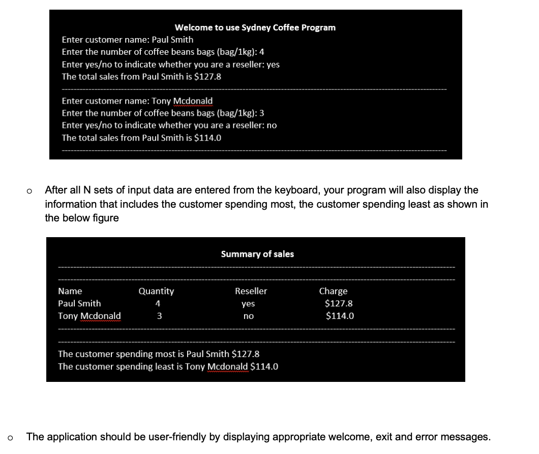 Solved Assessment purpose: To develop a basic C# console | Chegg.com