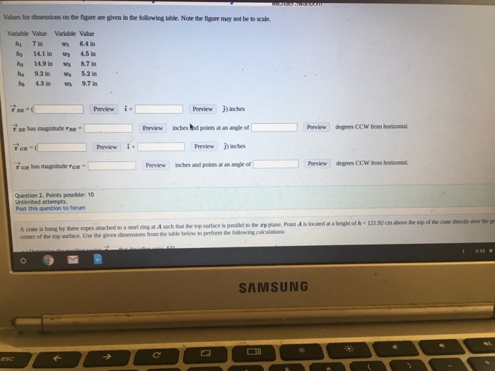 Solved Need help figure out how to do this problem. We just | Chegg.com