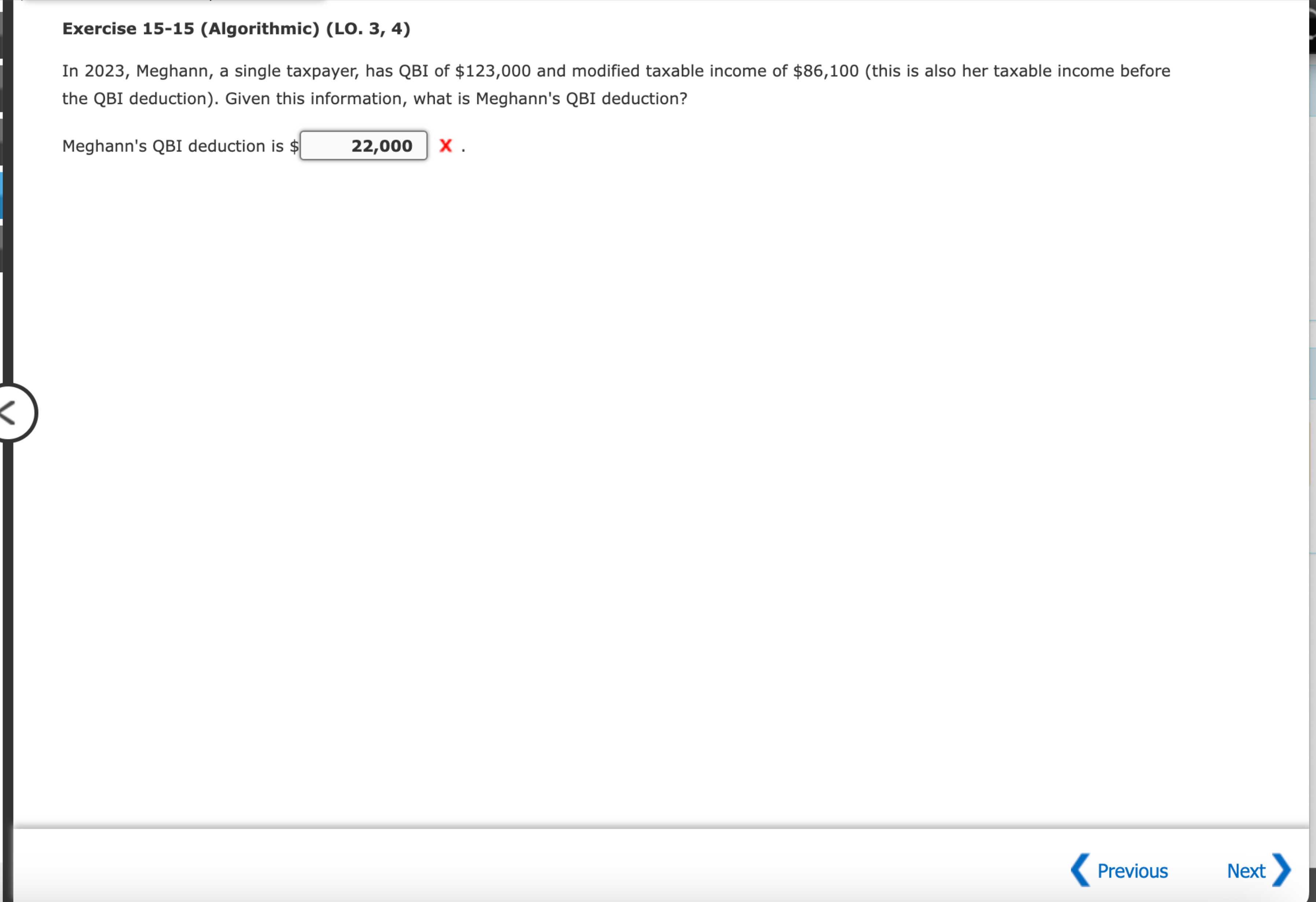 Solved Exercise 15-15 (Algorithmic) (LO. 3, 4)In 2023, | Chegg.com