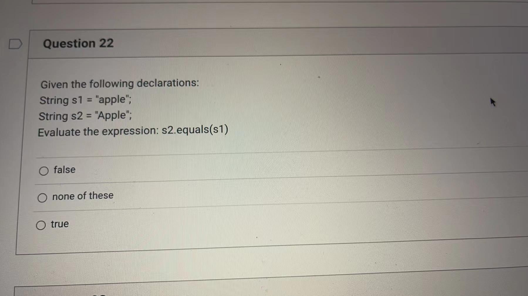 Solved 2 Question 21 = Given the following declarations: | Chegg.com