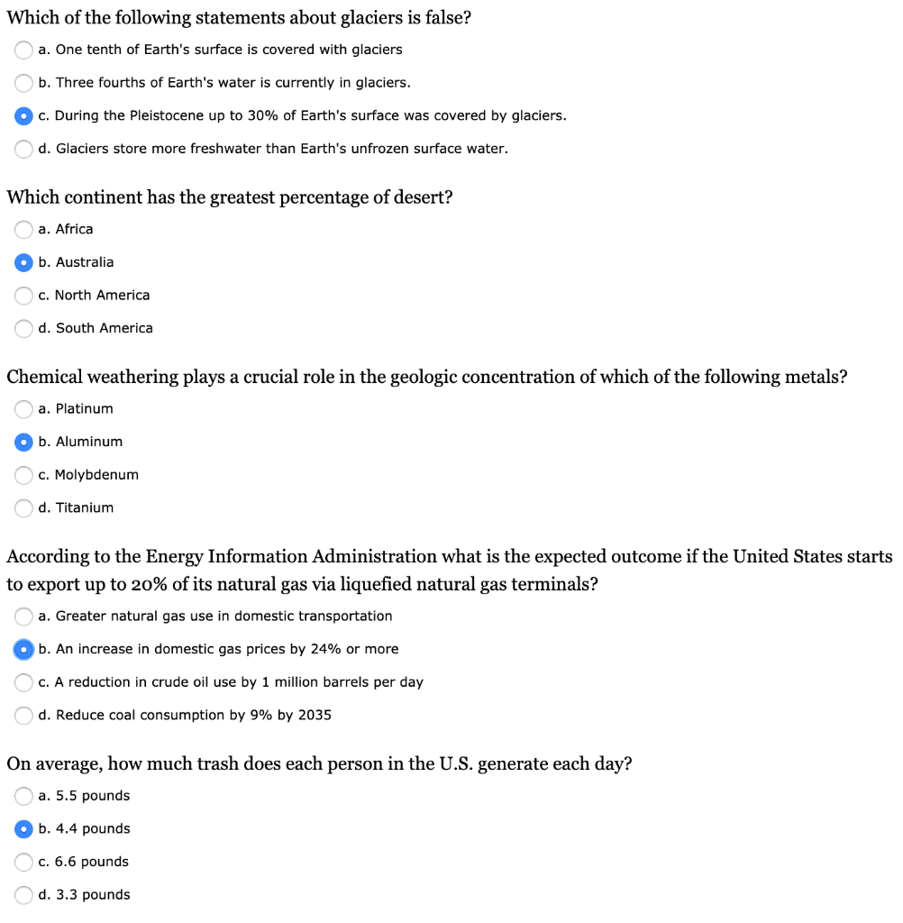 Solved Can you please check my answers and if wrong please | Chegg.com