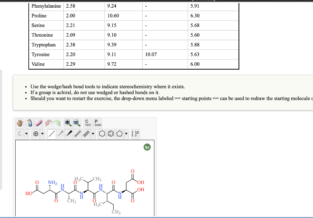 Solved The peptide aspartyl-alanyl-valyl-isoleucyl-aspartic | Chegg.com