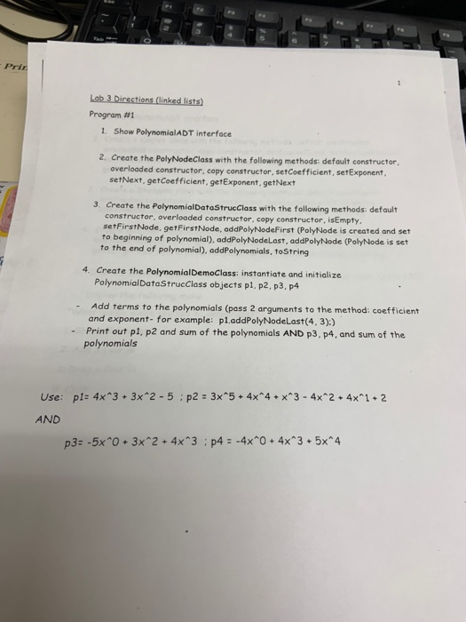 Solved Java Programming Course Use Java Import Follow