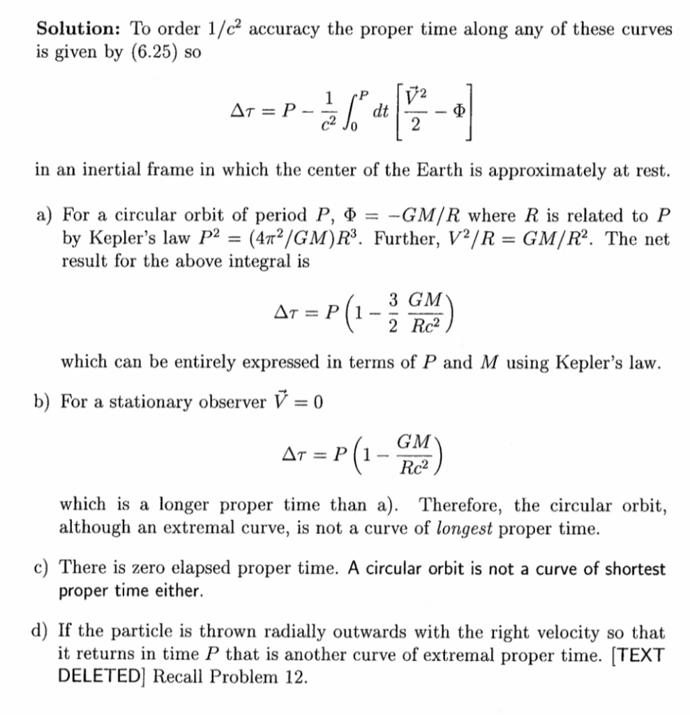 6-14. [C] Consider a particle moving in a circular | Chegg.com