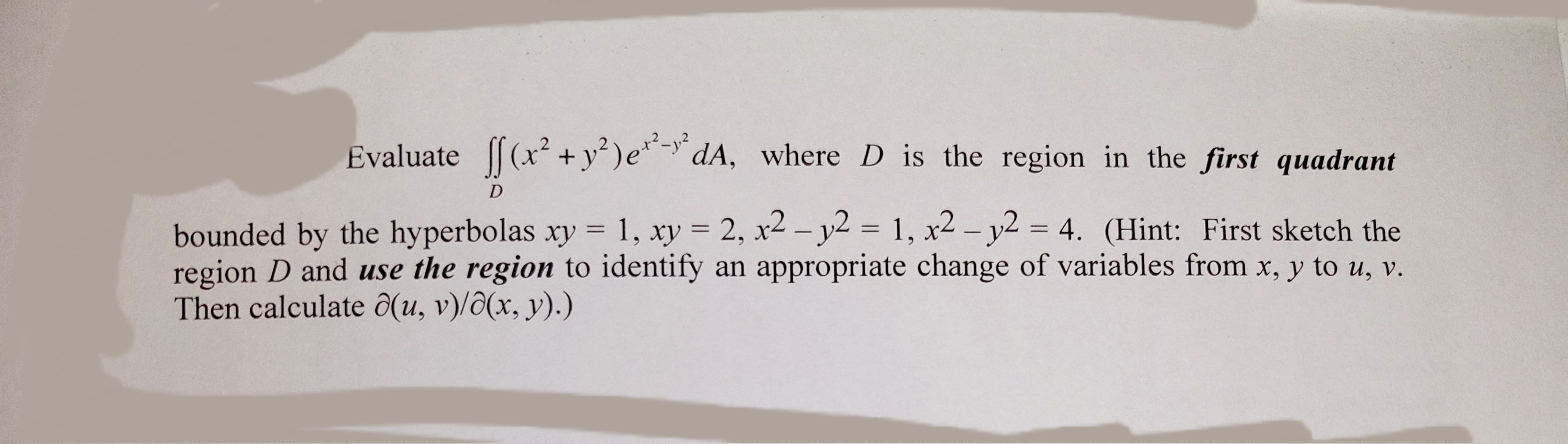 Solved This is a problem from college Calculus 3. ﻿I am | Chegg.com