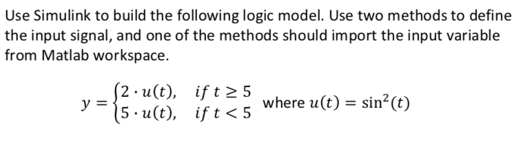 Solved Use Simulink to build the following logic model. Use | Chegg.com