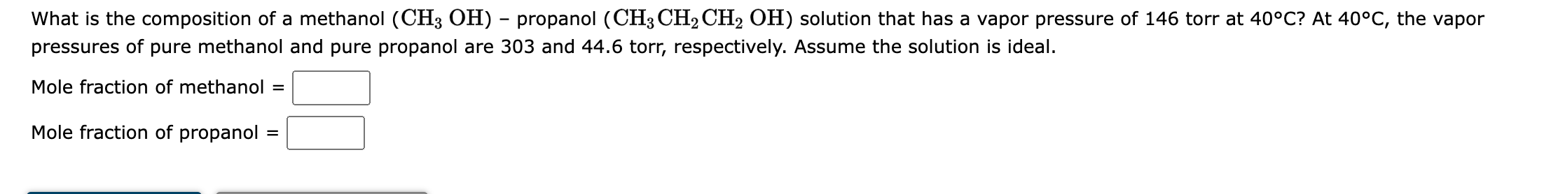 Solved What is the composition of a methanol (CH3OH)− | Chegg.com
