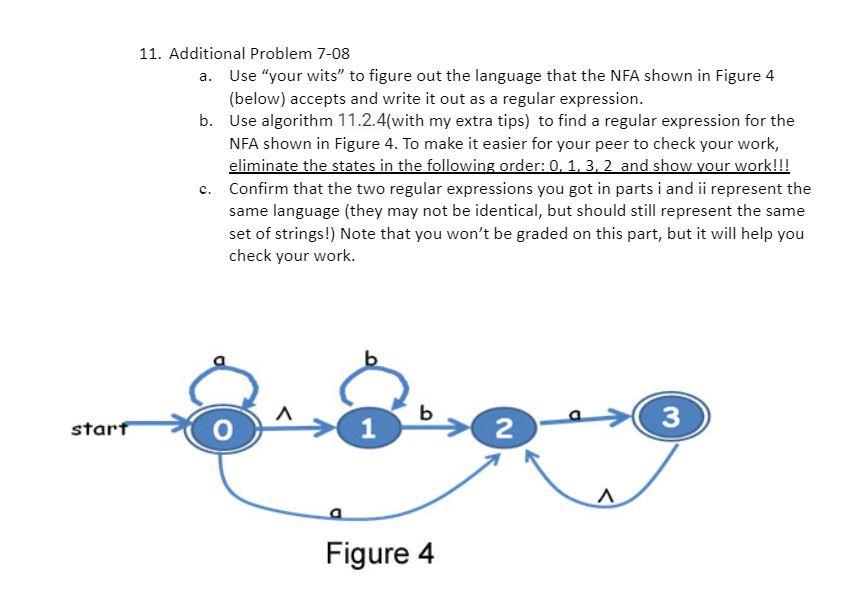 Solved 11. Additional Problem 7-08 a. Use "your wits" to | Chegg.com