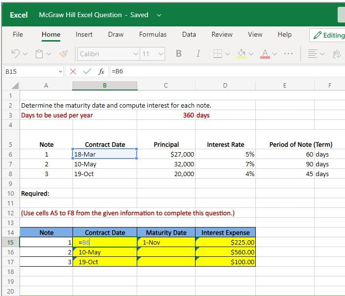 Solved Calculation Mode: Automatic Workbook StatisticsExcel | Chegg.com