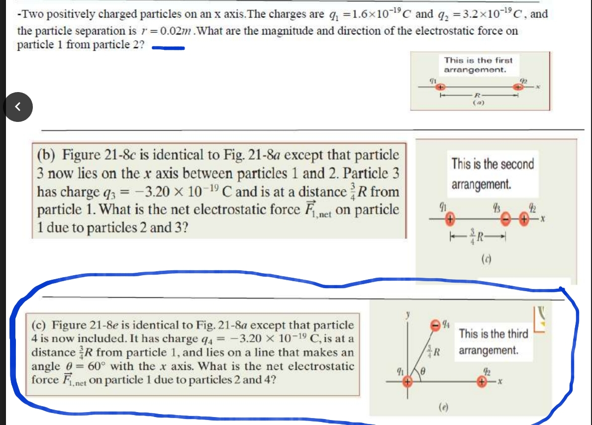 Solved -Two positively charged particles on an x axis. The | Chegg.com