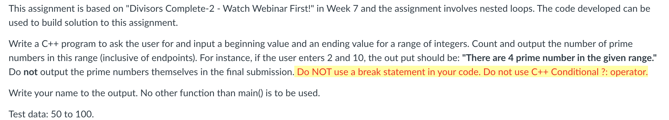 Solved This assignment is based on "Divisors Complete-2 - | Chegg.com