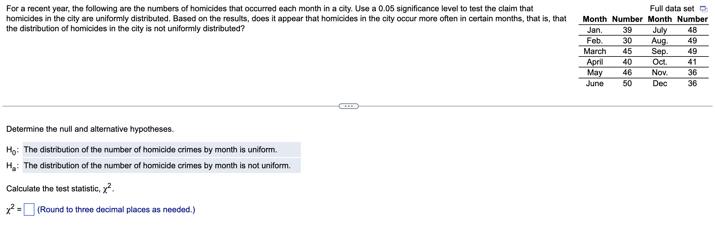 Solved For a recent year, the following are the numbers of | Chegg.com