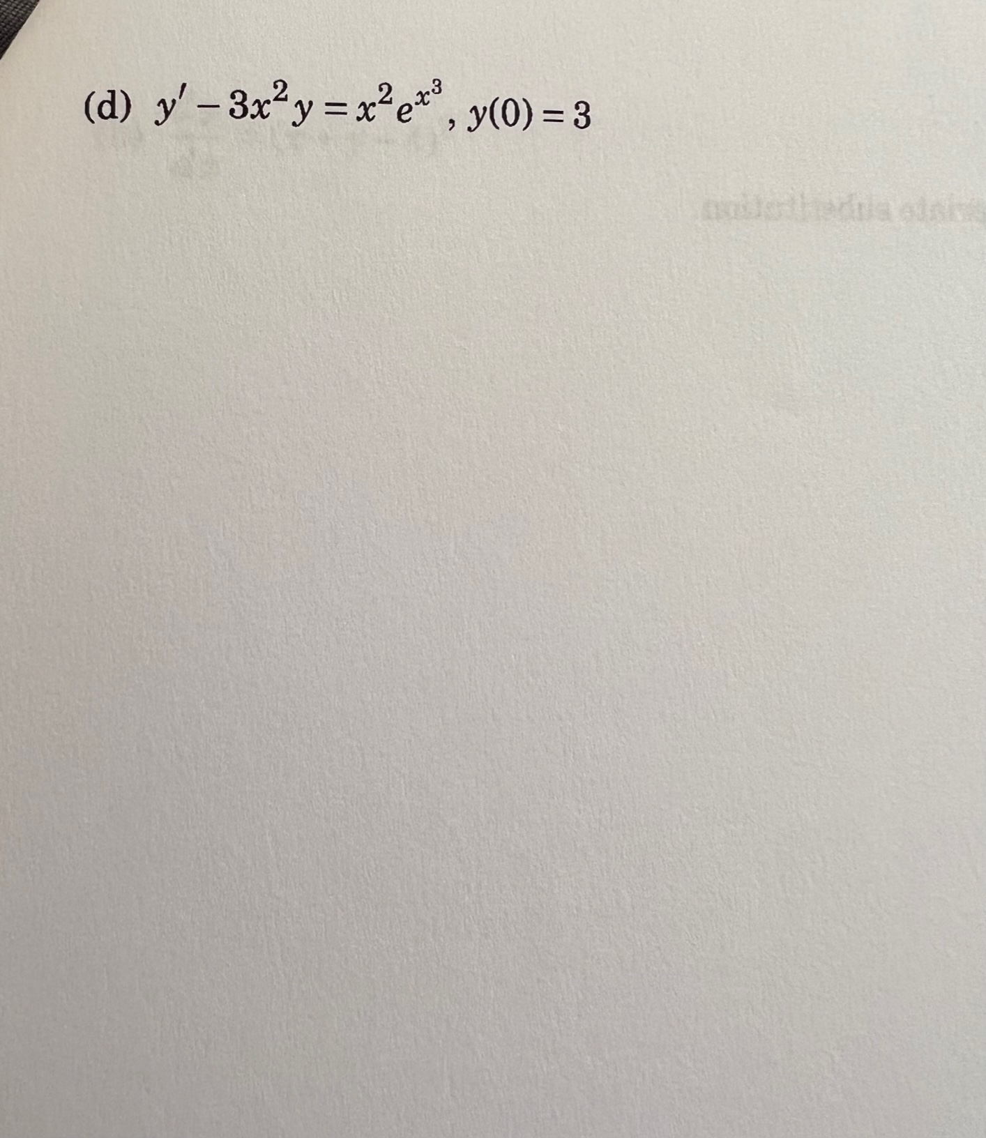 Solved 4. Solve each differential equation by integrating | Chegg.com