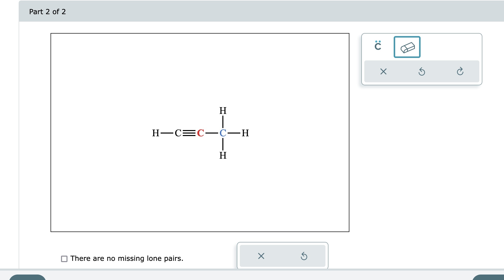 Solved Add lone pairs where needed to give octets and | Chegg.com