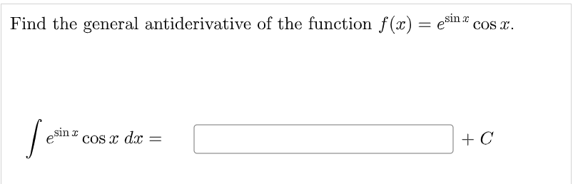 Solved Find the general antiderivative of the function f(x) | Chegg.com