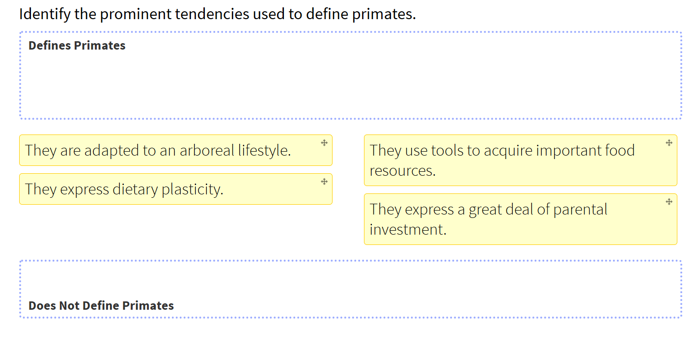 Solved Identify the prominent tendencies used to define | Chegg.com