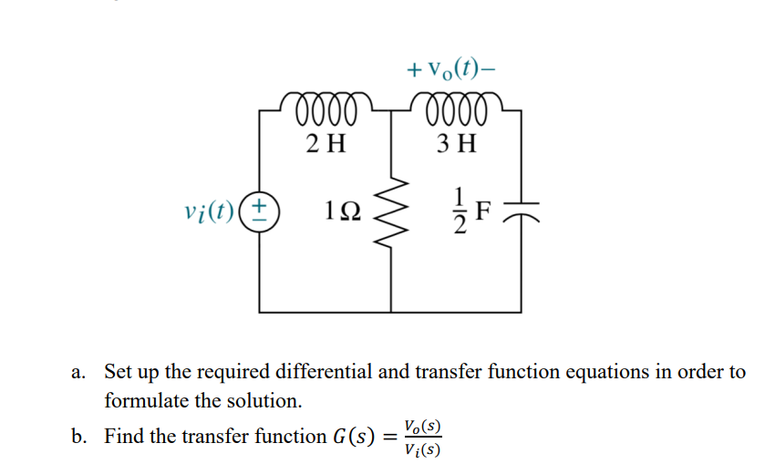 Solved 0000 2 H + v.(t)- 0000 З Н Vilt) 192 HE a. Set up the | Chegg.com