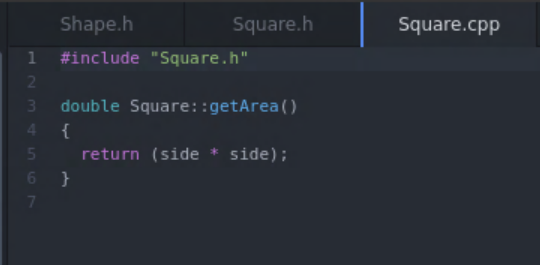Solved Area Calculation using Inheritance and Polymorphism | Chegg.com